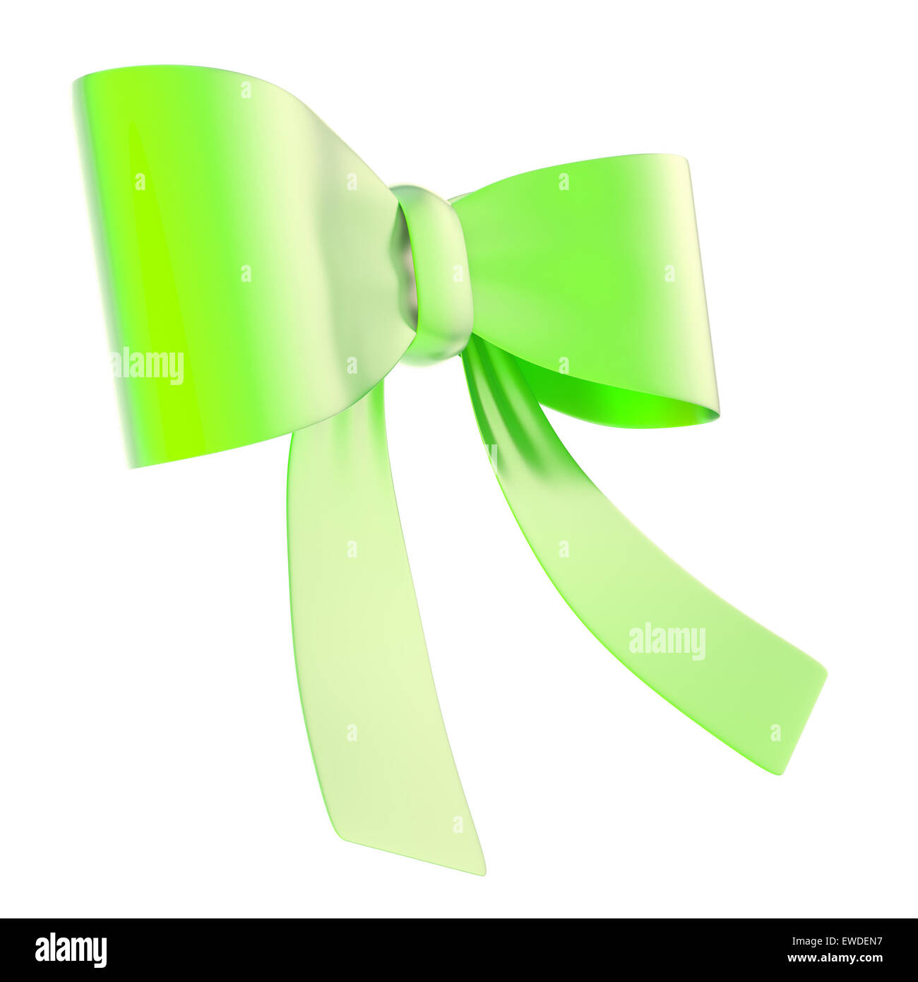 Decorational ribbon bow isolated Stock Photo - Alamy