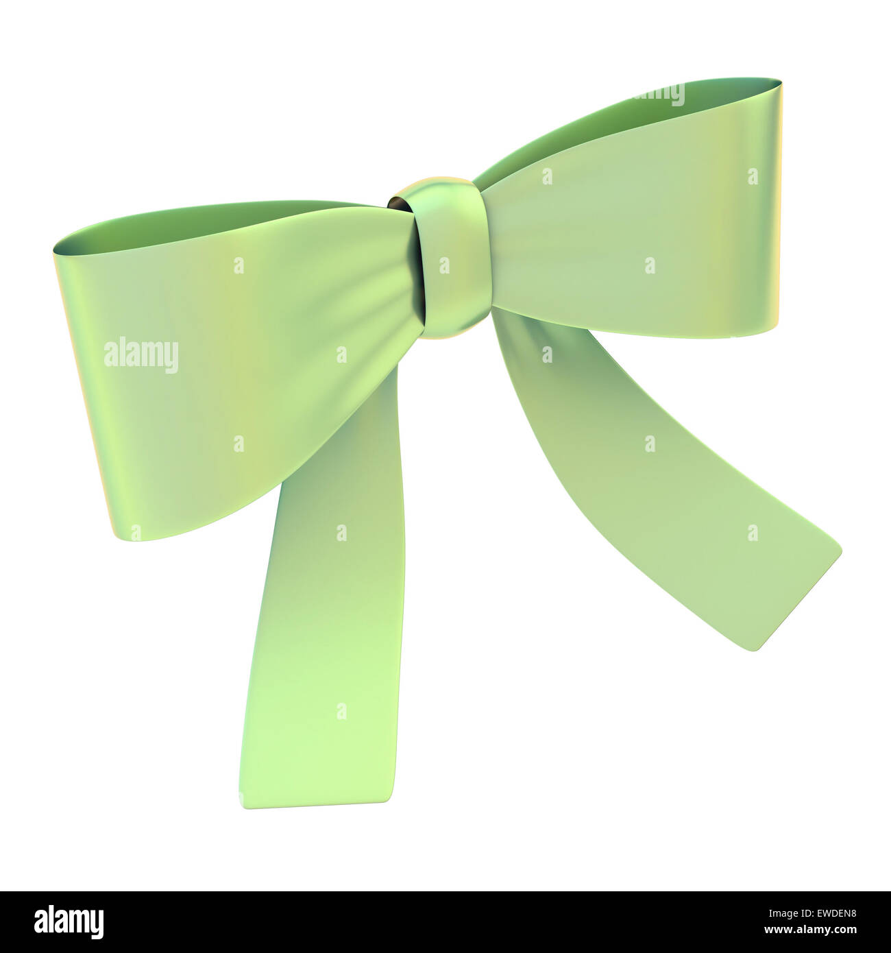 Decorational ribbon bow isolated Stock Photo - Alamy