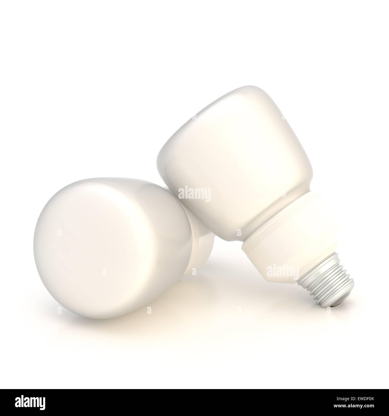 Two light bulb composition Stock Photo - Alamy
