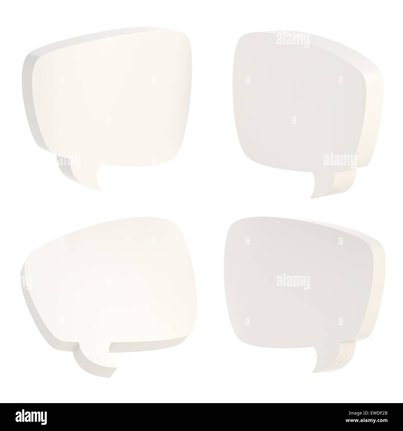 Text bubble shape isolated Stock Photo - Alamy