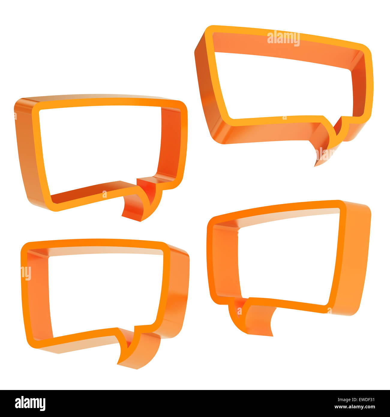 Text bubble shape isolated Stock Photo - Alamy
