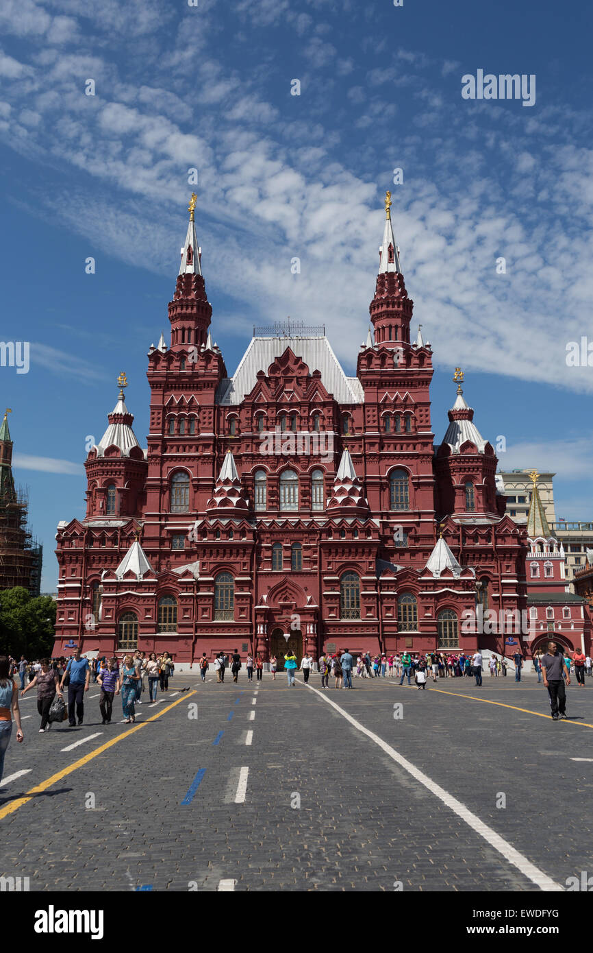 Museum of history on red square in moscow hi-res stock photography and ...