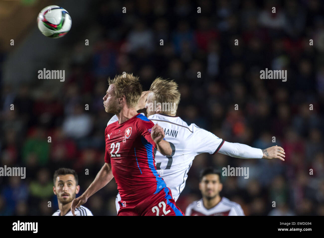 Prague, Czech Republic. 23rd June, 2015. Tomas Kalas (CZE), Philipp ...