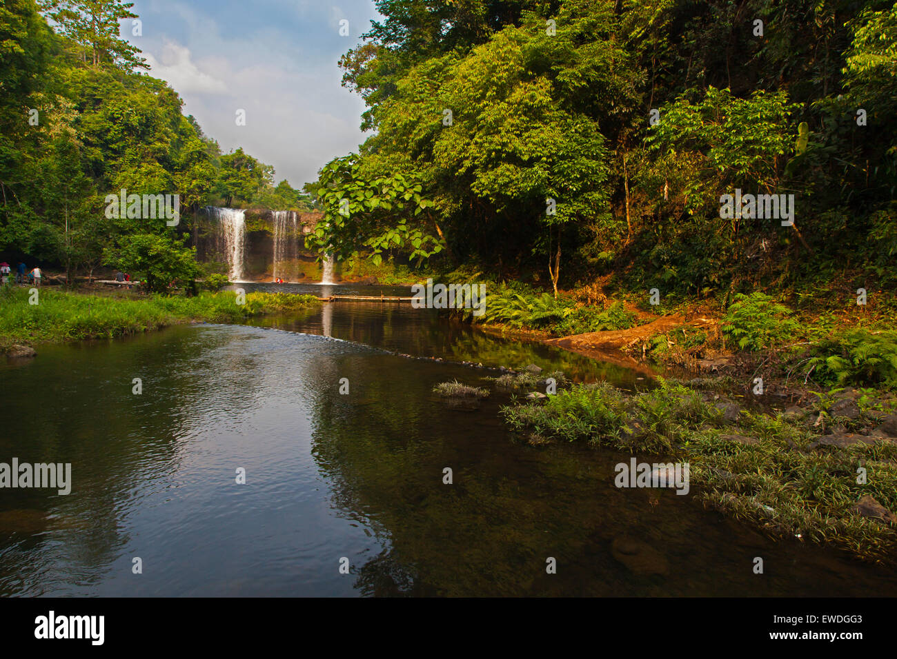 Man waterfall water refreshing hi-res stock photography and images - Alamy