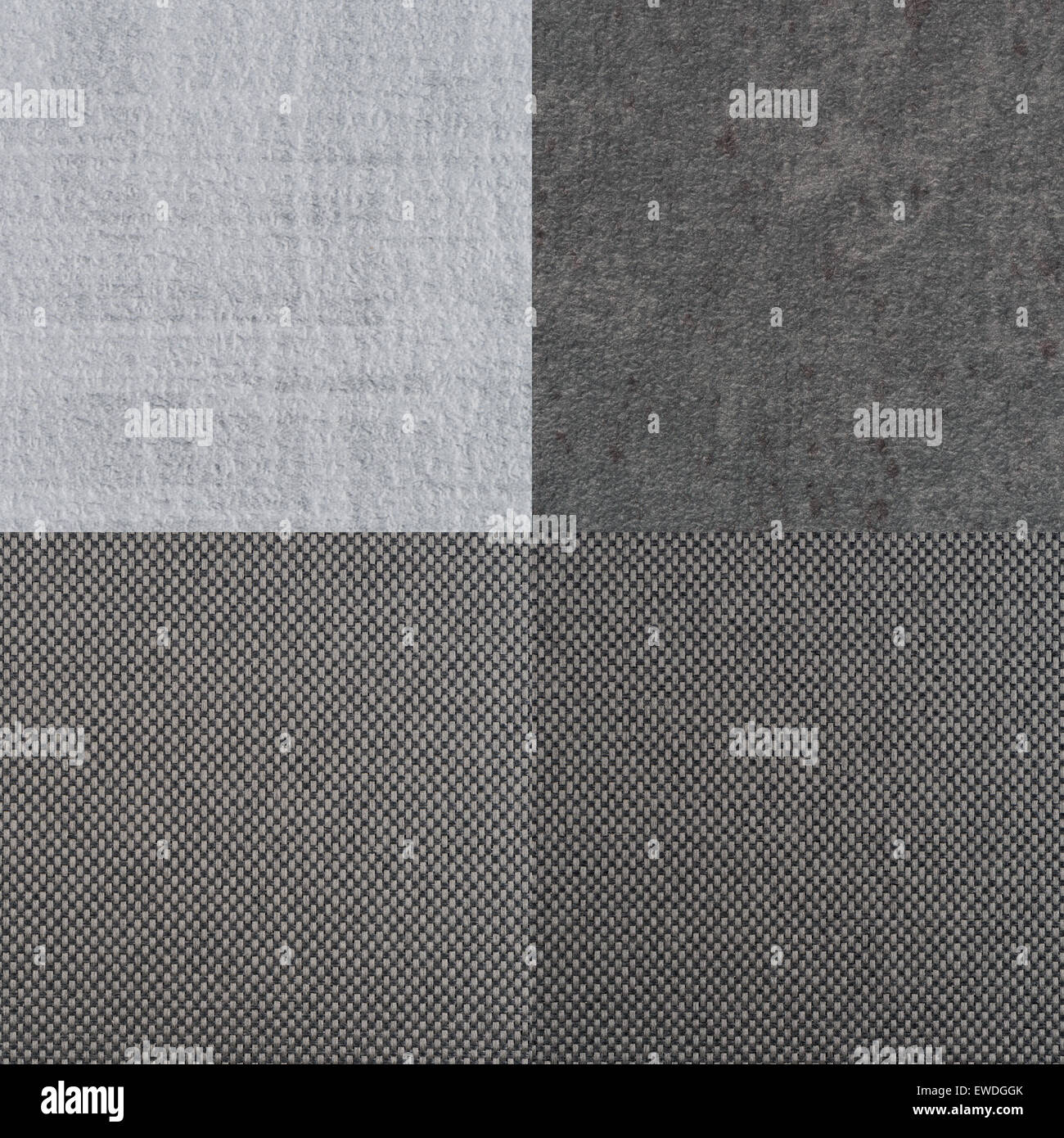 Set of grey vinyl samples, texture background Stock Photo - Alamy