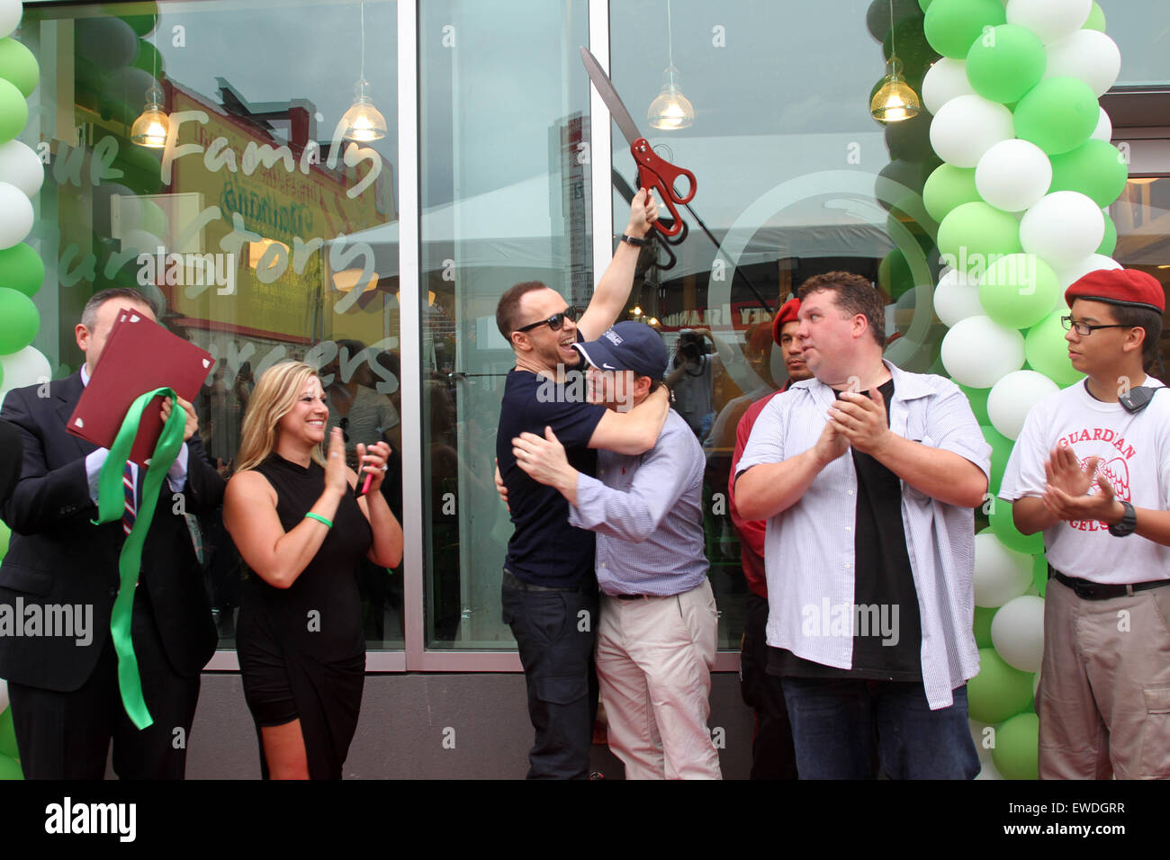 New York, USA. 23rd June, 2015. Mark Wahlberg, Donnie Wahlberg, Paul ...