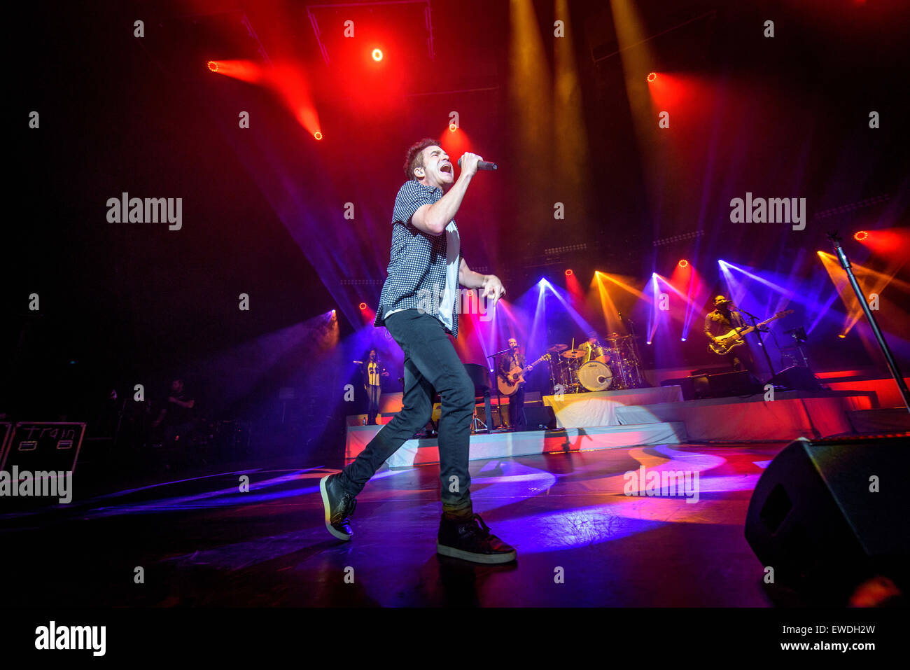 Toronto, Ontario, Canada. 23rd June, 2015. American rock band Train ...