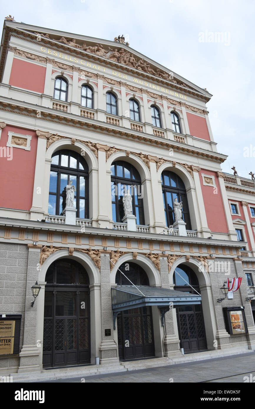 Musikverein concert hall vienna hi-res stock photography and images - Alamy