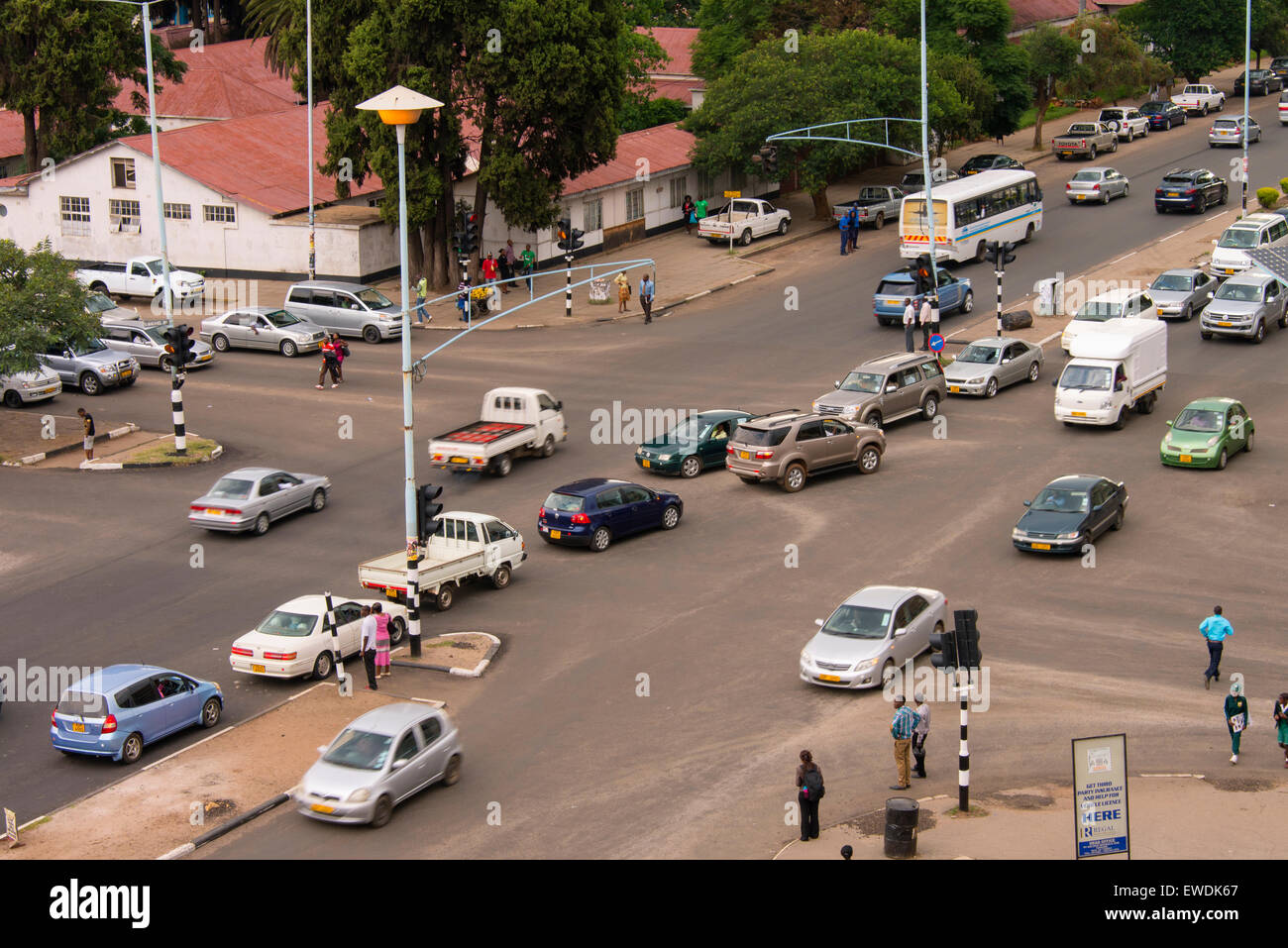 Harare traffic cars hi-res stock photography and images - Alamy
