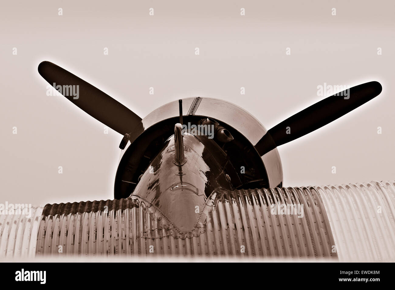 Junkers JU 52, historic German propeller aircraft Stock Photo - Alamy