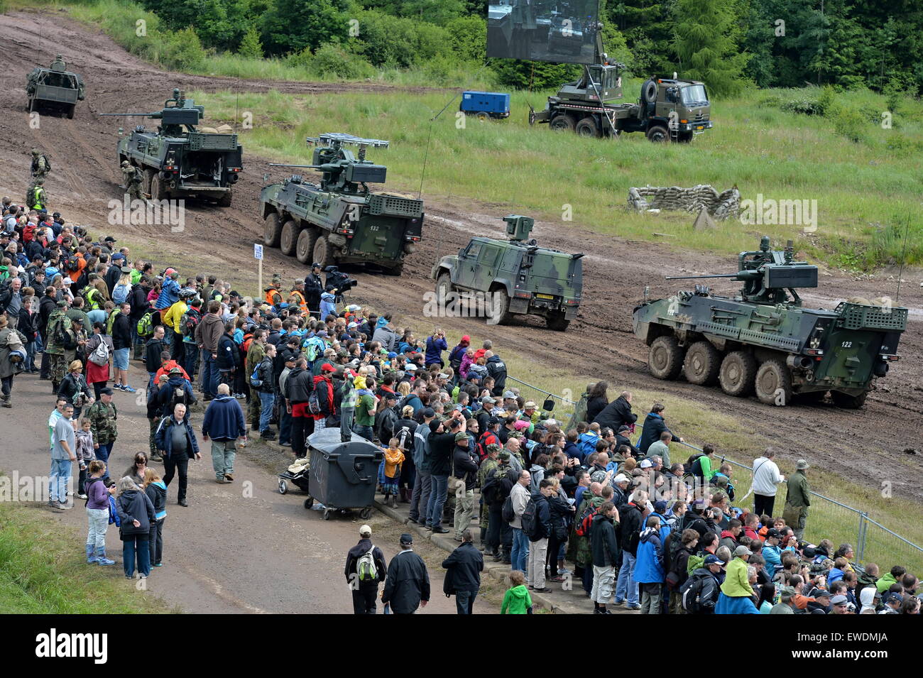 Bahna 2015 day of ground forces Stock Photo - Alamy