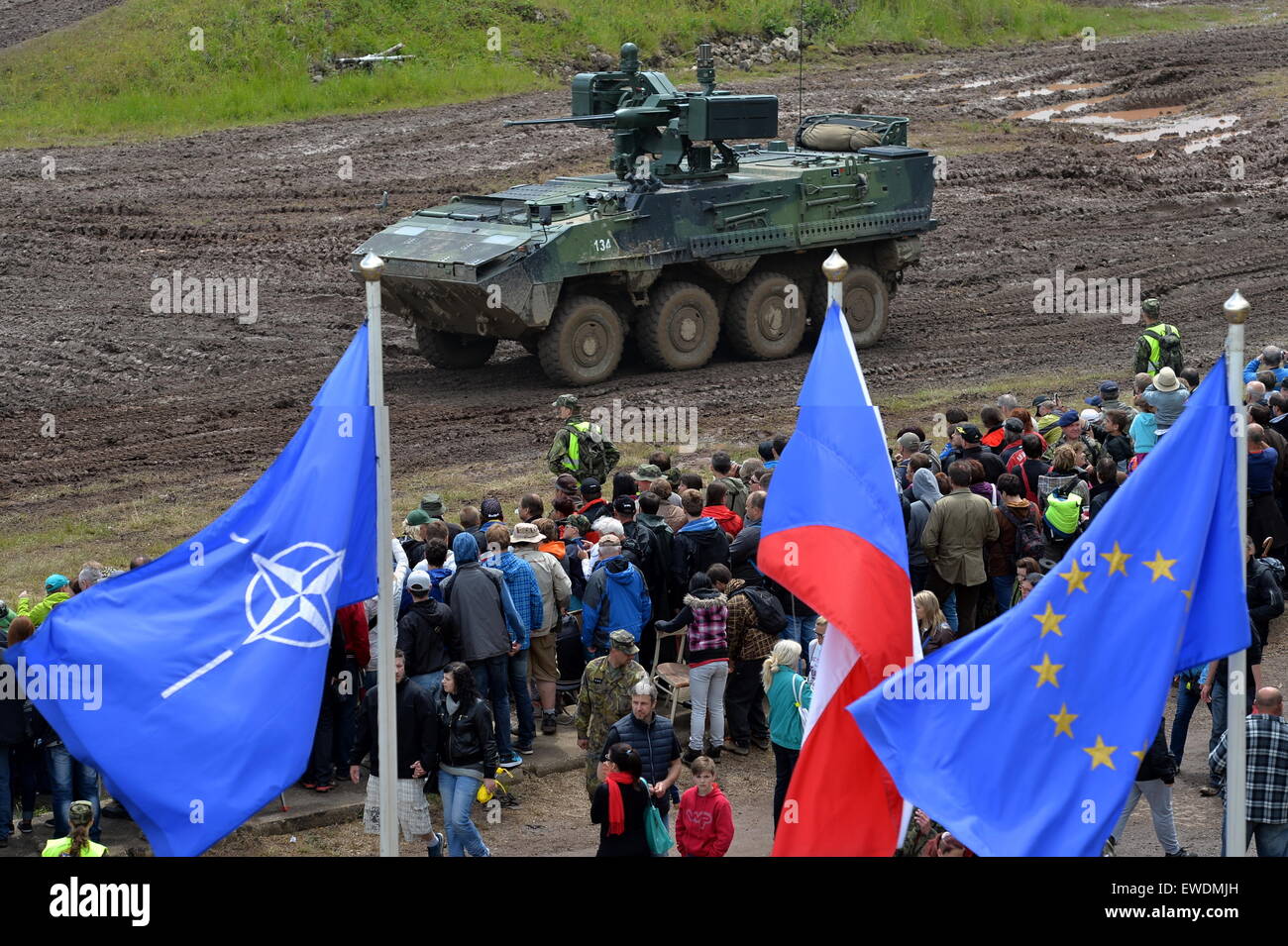 Bahna 2015 day of ground forces Stock Photo - Alamy