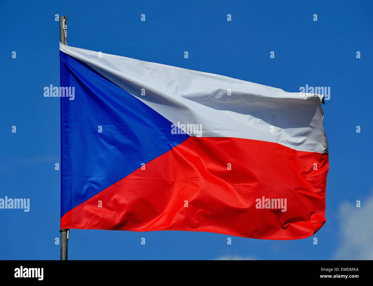 Czech flag hi-res stock photography and images - Alamy