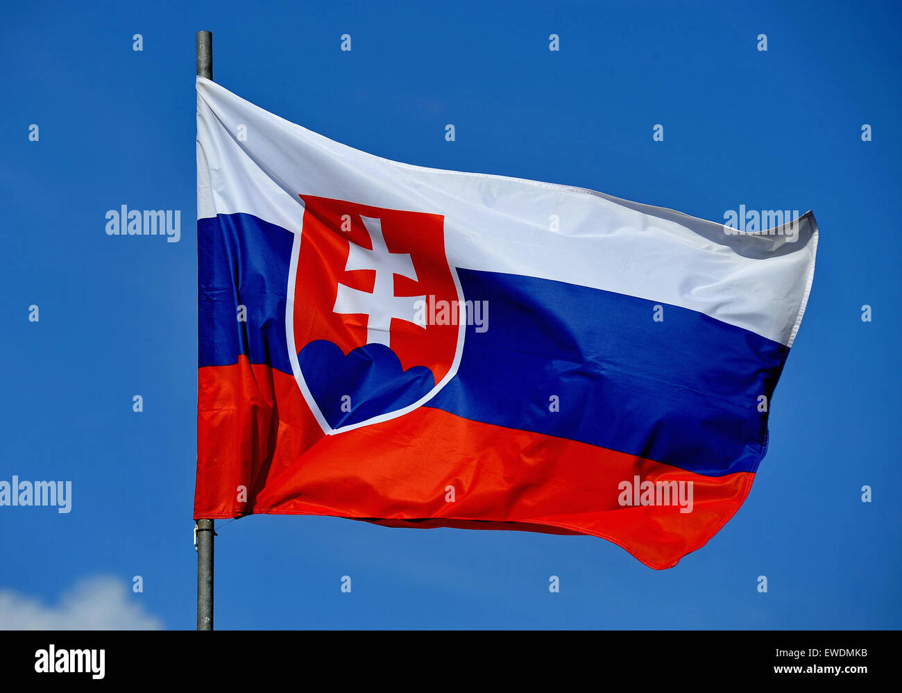 Slovak flag hi-res stock photography and images - Alamy