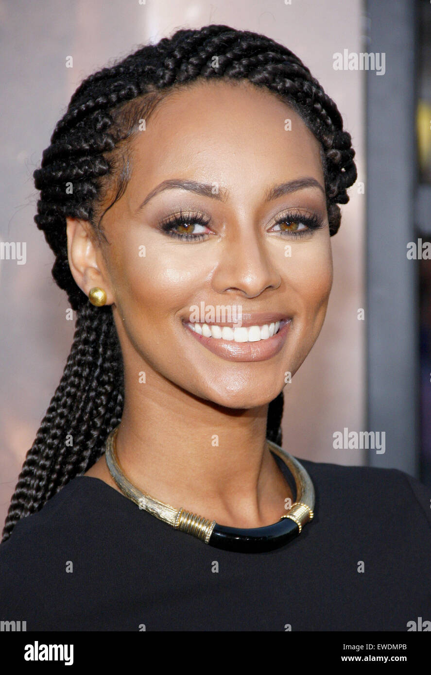 Keri Hilson at the Los Angeles premiere of "Riddick" held at the ...