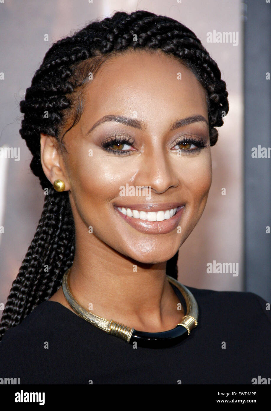 Keri Hilson at the Los Angeles premiere of "Riddick" held at the ...