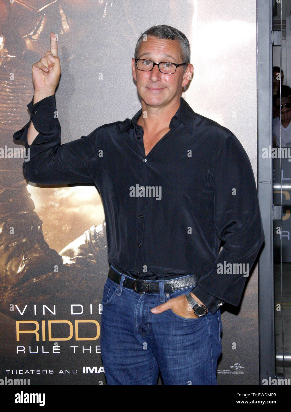 Adam Shankman at the Los Angeles premiere of "Riddick" held at the ...