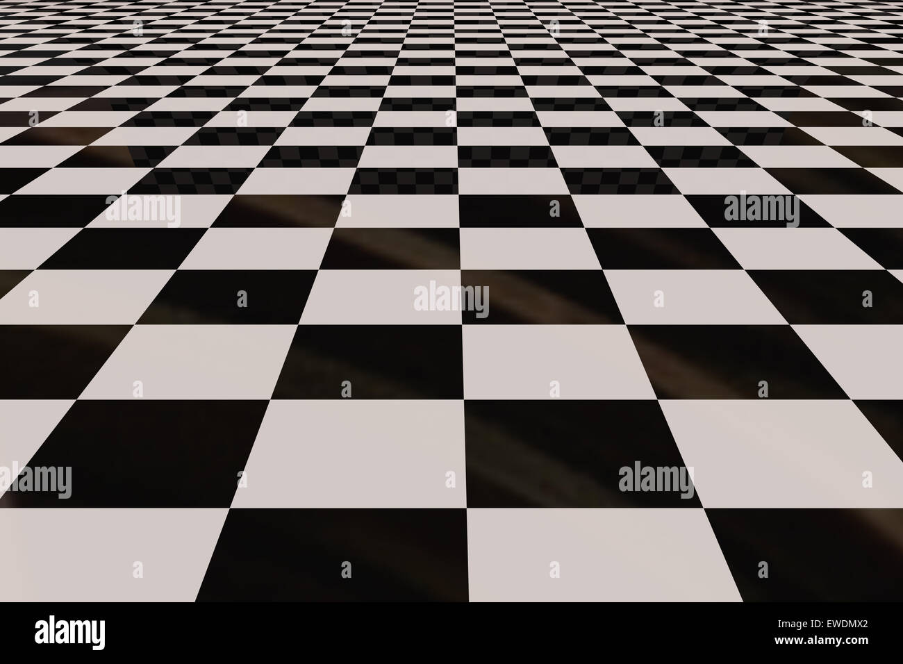 3d rendering of a square tiles floor Stock Photo - Alamy