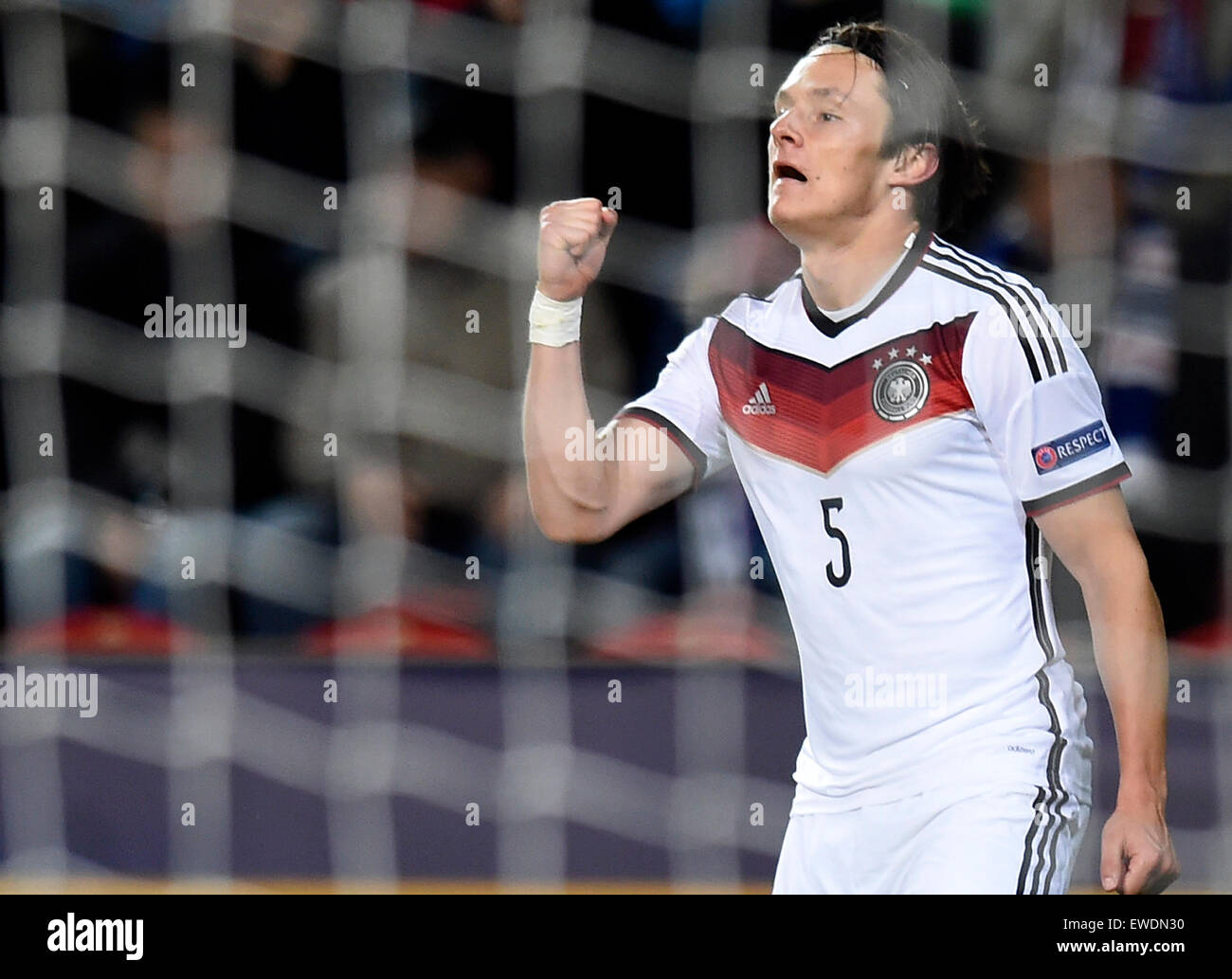 Germany's Nico Schulz celebrates after scoring a goal during the Euro ...