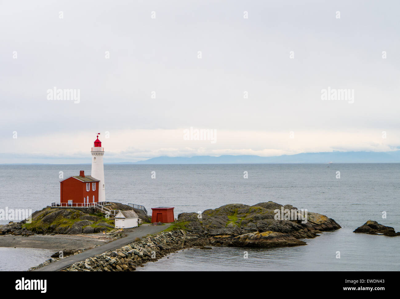Fisgard Lighthouse in Victoria, British Columbia Stock Photo - Alamy
