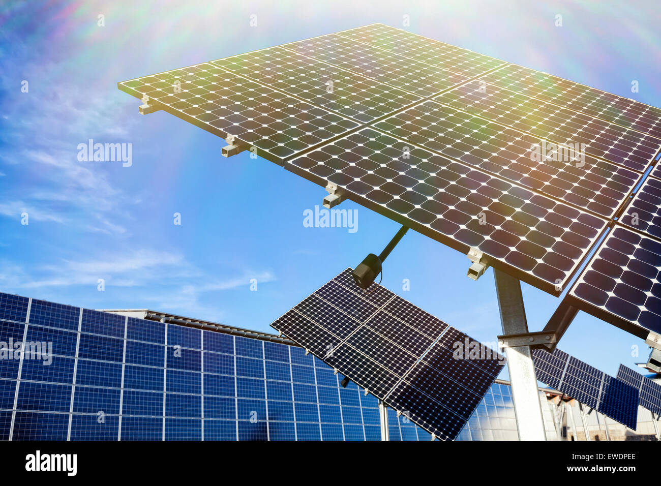 Solar Photovoltaic Cells Stock Photo - Alamy