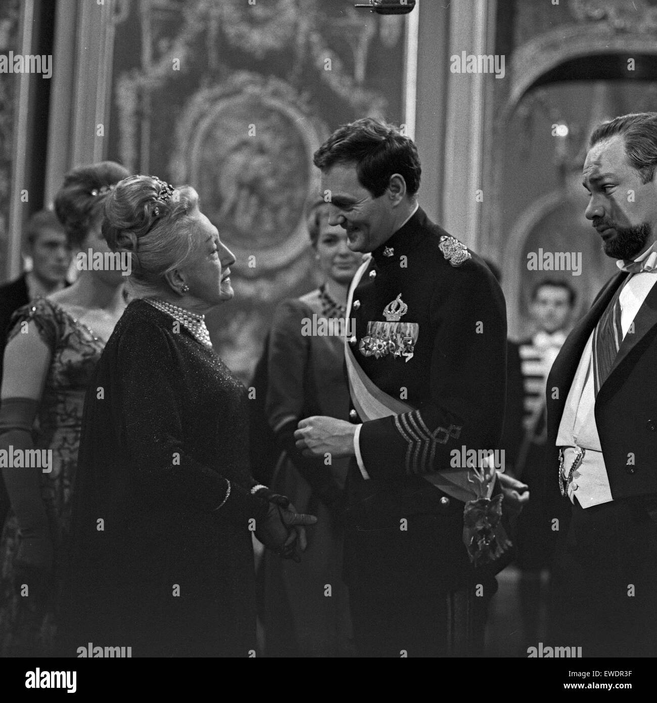 Hofloge, Fernsehfilm, Deutschland 1964, Regie: John Olden, Darsteller ...