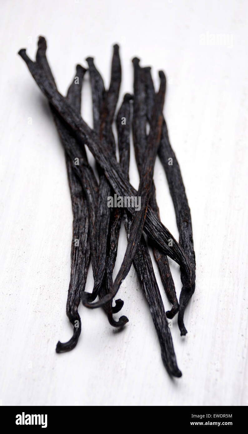 vanilla pods high resolution image Stock Photo - Alamy