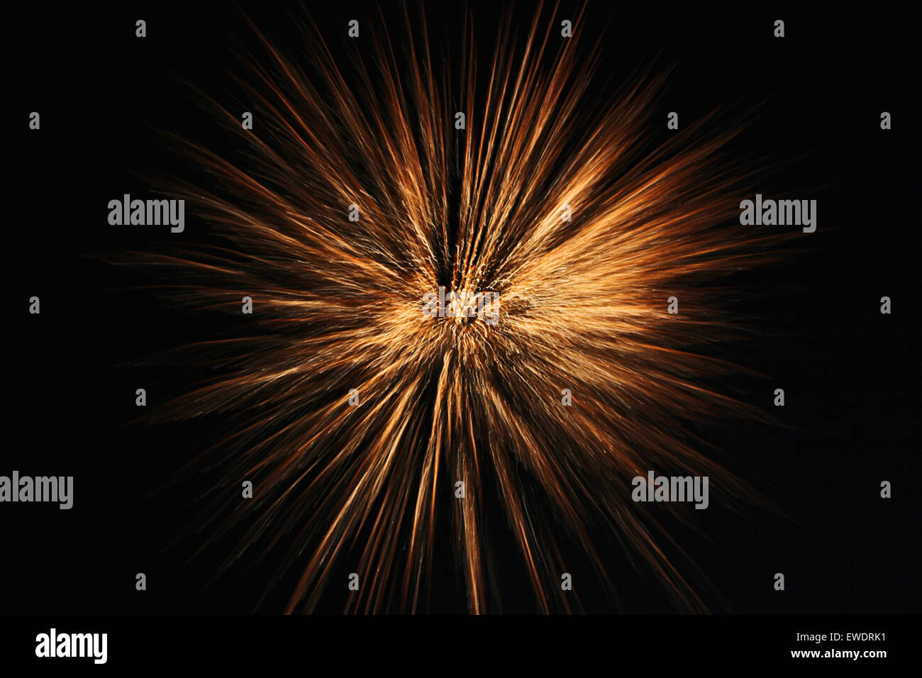 Fireworks exploding in night sky Stock Photo - Alamy