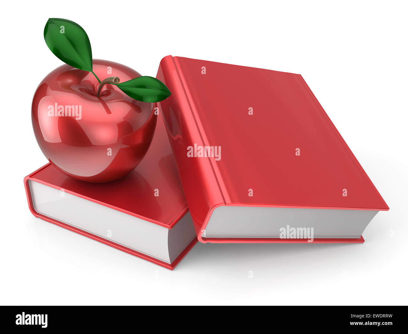 Books and apple back to school book education health reading textbook ...