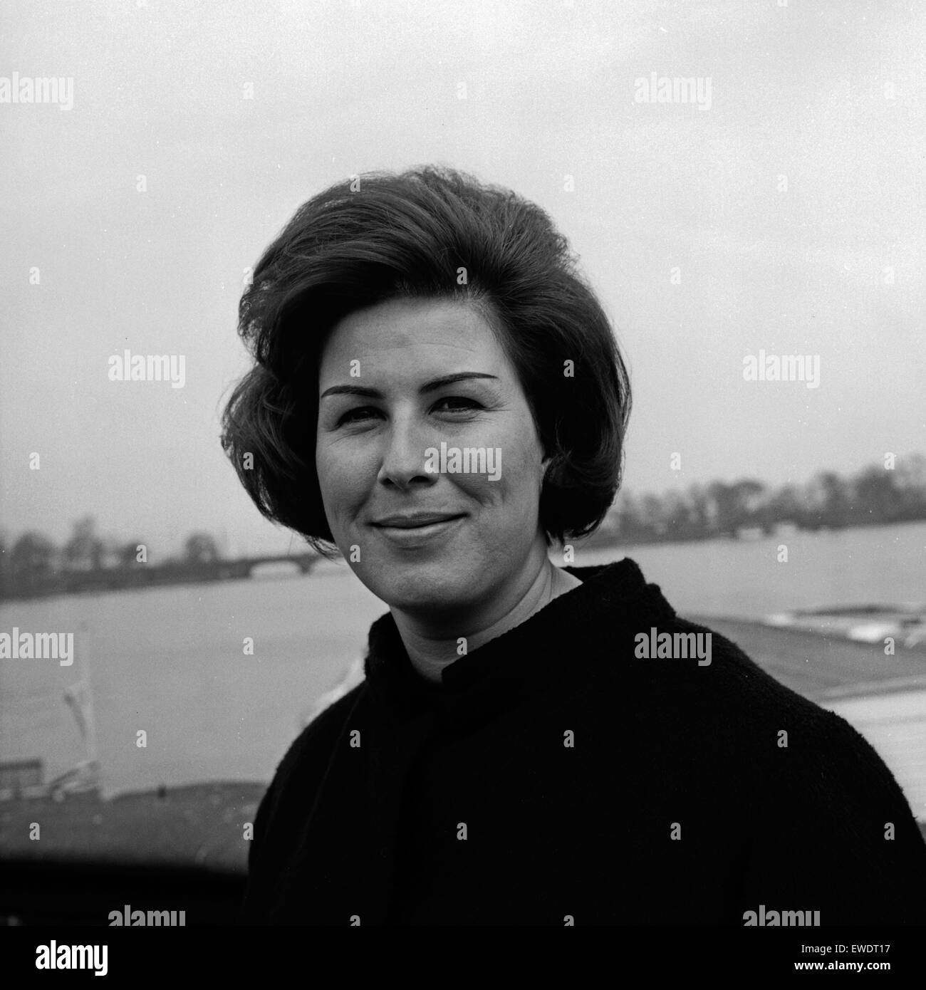 Österreichische Konzert- und Opernsängerin Gundula Janowitz in Hamburg ...