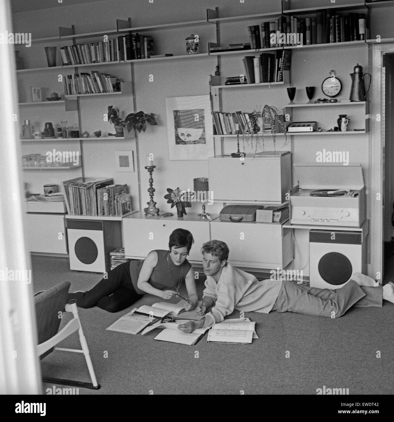 Deutscher Tänzer und Choreograf Herbert F. Schubert, Germany 1960s ...