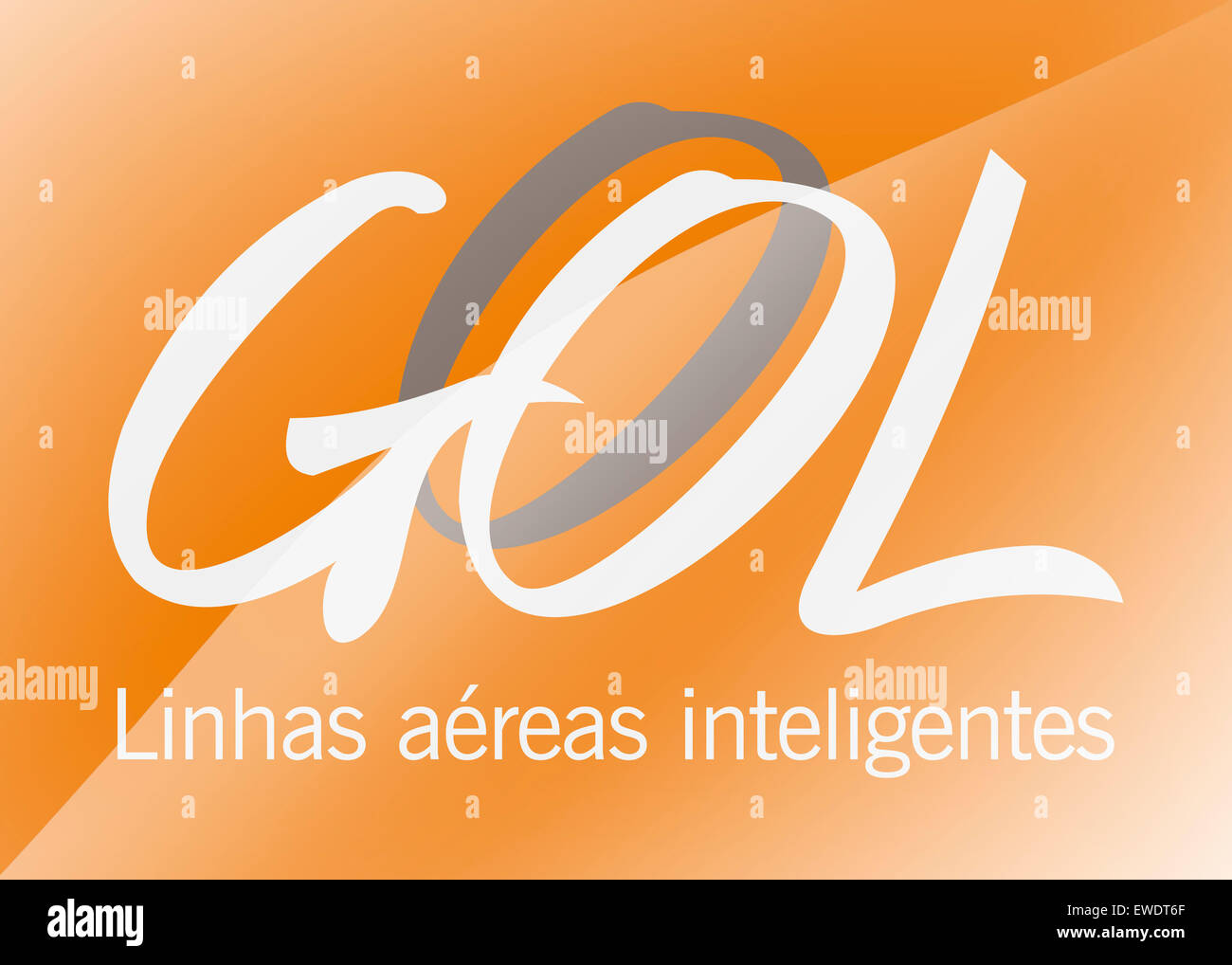 Gol Airlines logo icon symbol flag emblem sign Stock Photo - Alamy