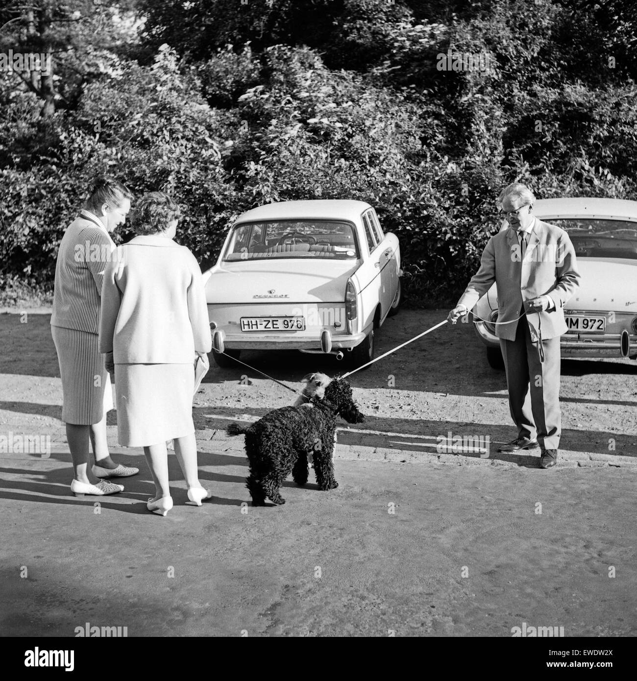 Deutscher Schauspieler Hans Mahler in Hamburg, Deutschland 1960er Jahre ...