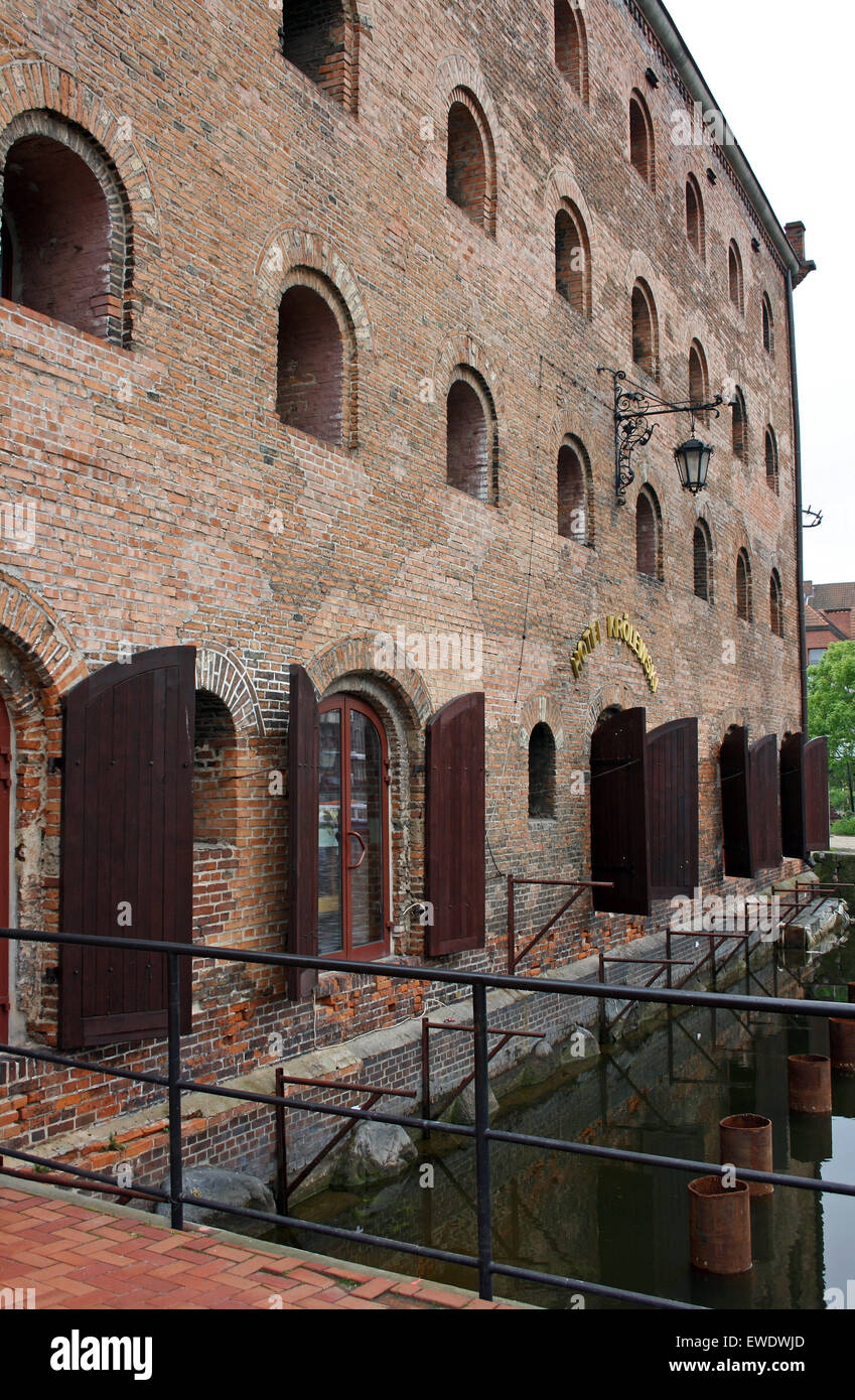 Gdansk, Danzig, Royal Granary converted into hotel Stock Photo - Alamy