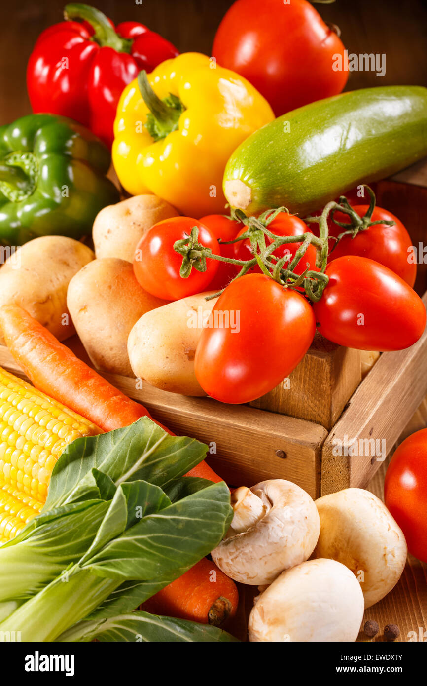 Big set of vegetables Stock Photo - Alamy