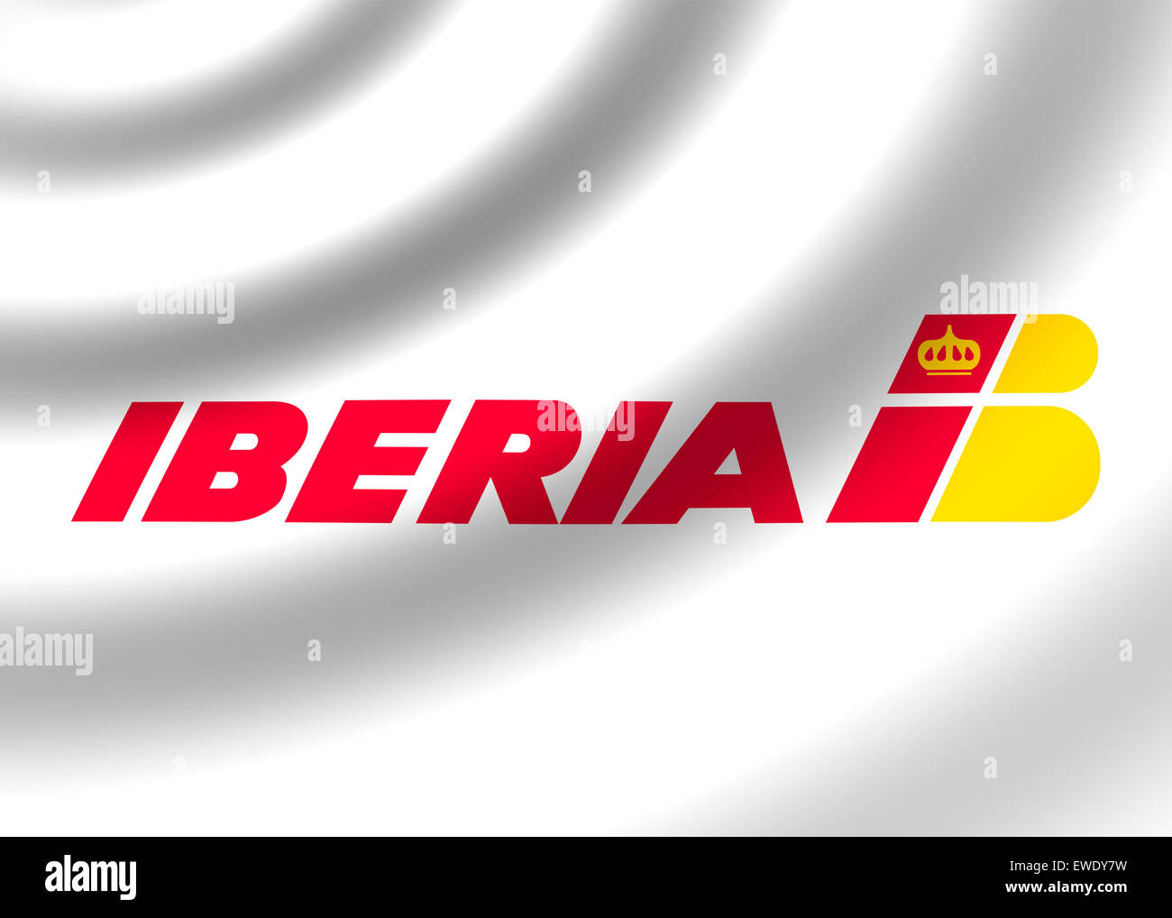Iberia Airlines logo icon flag emblem symbol sign Stock Photo - Alamy