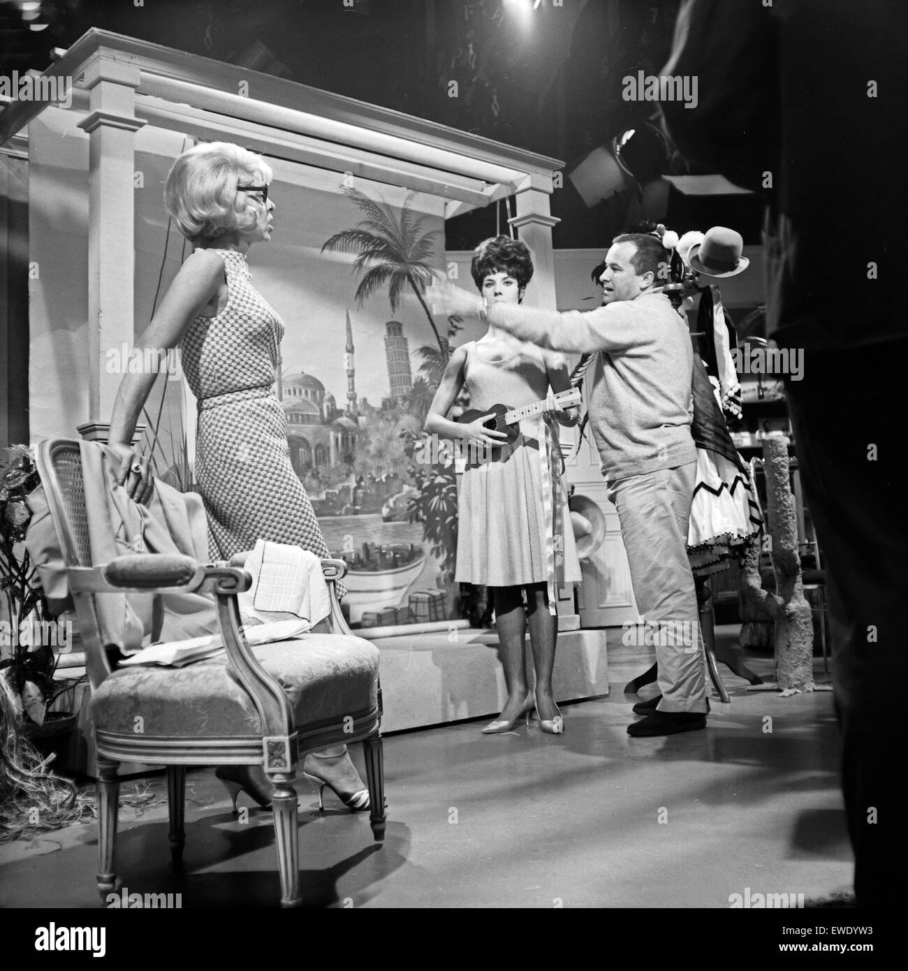 Tänzerin Maria Litto, Deutschland 1960er Jahre. Dancer Maria Litto ...