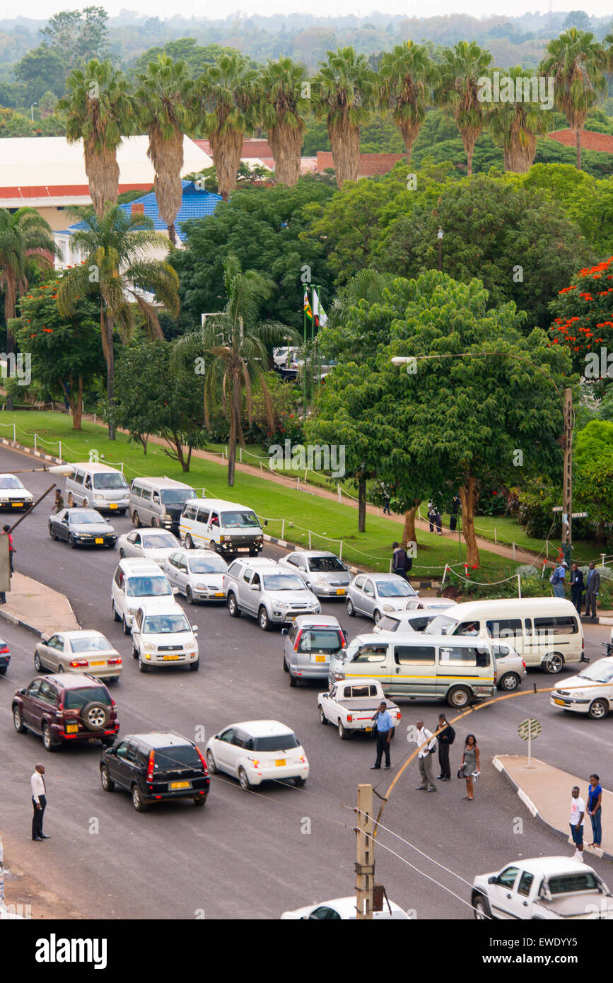 Harare traffic cars hi-res stock photography and images - Alamy