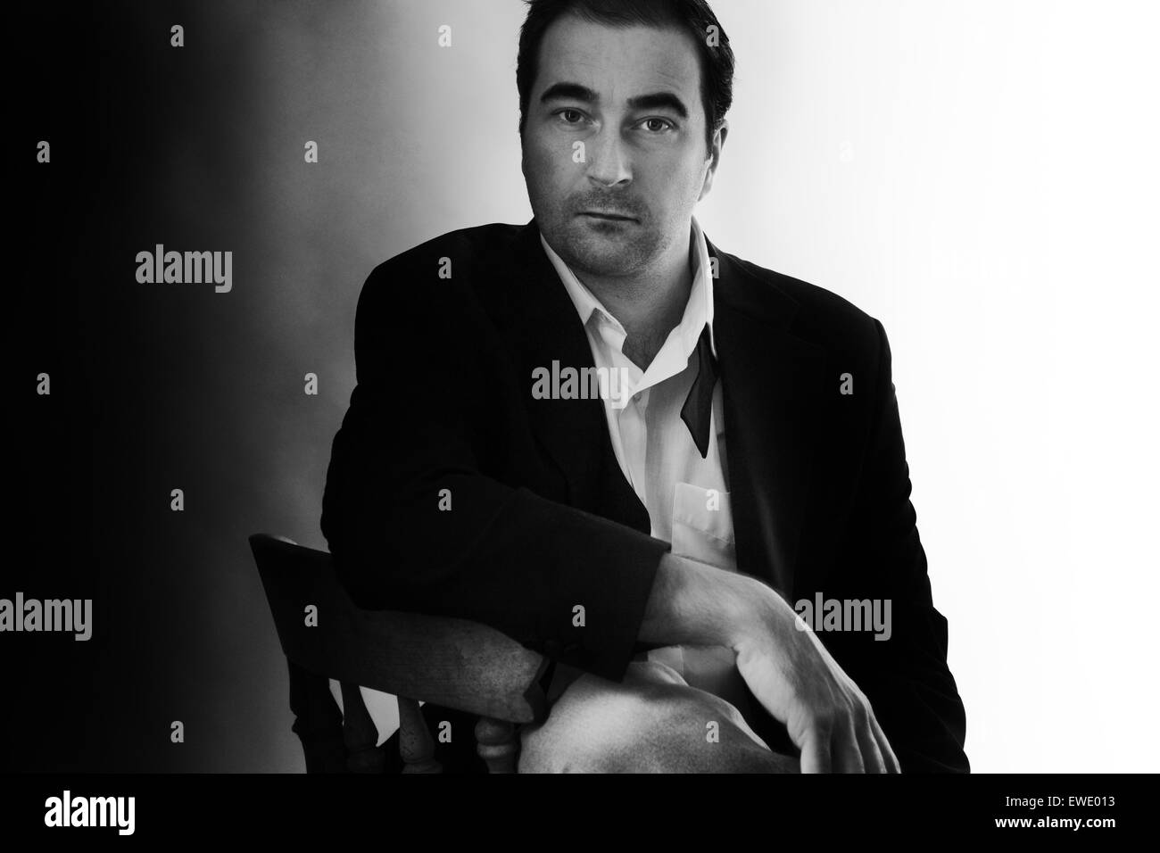 Undone tie hi-res stock photography and images - Alamy