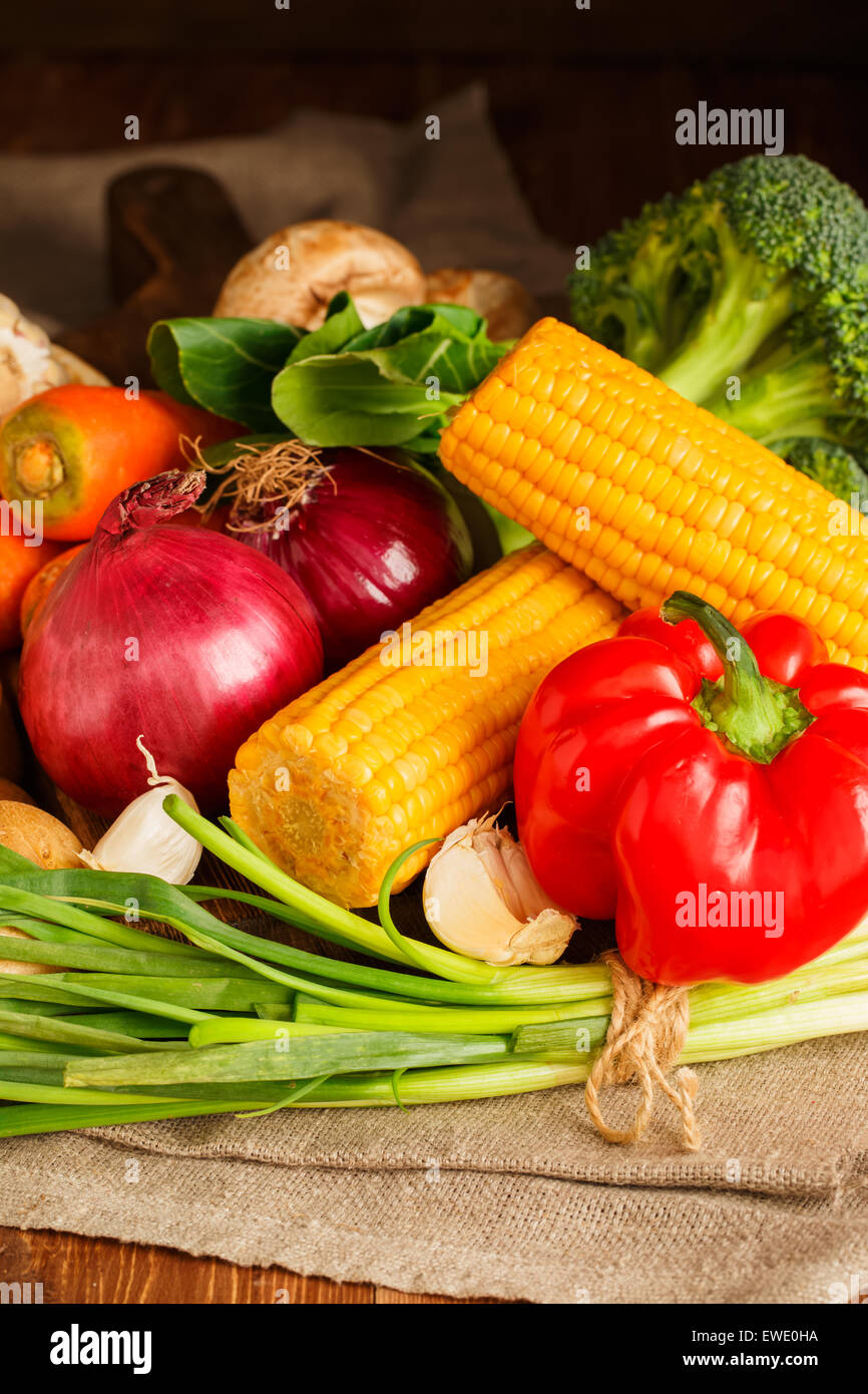 Big set of vegetables Stock Photo - Alamy