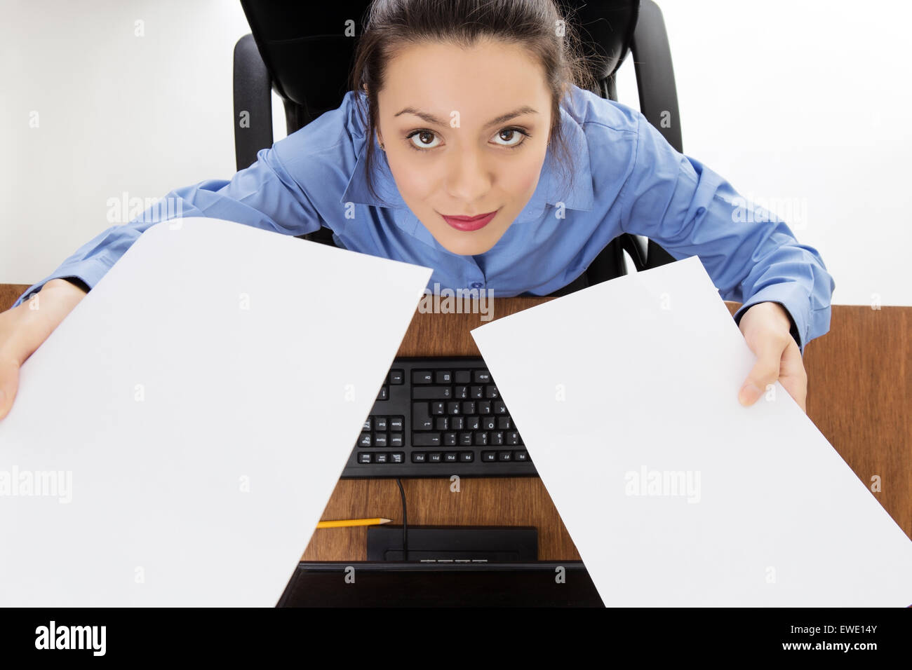 Papers from above hi-res stock photography and images - Alamy