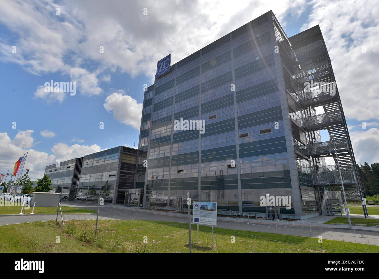 Ceremonial opening of new building of company ZF Engineering Pilsen in ...
