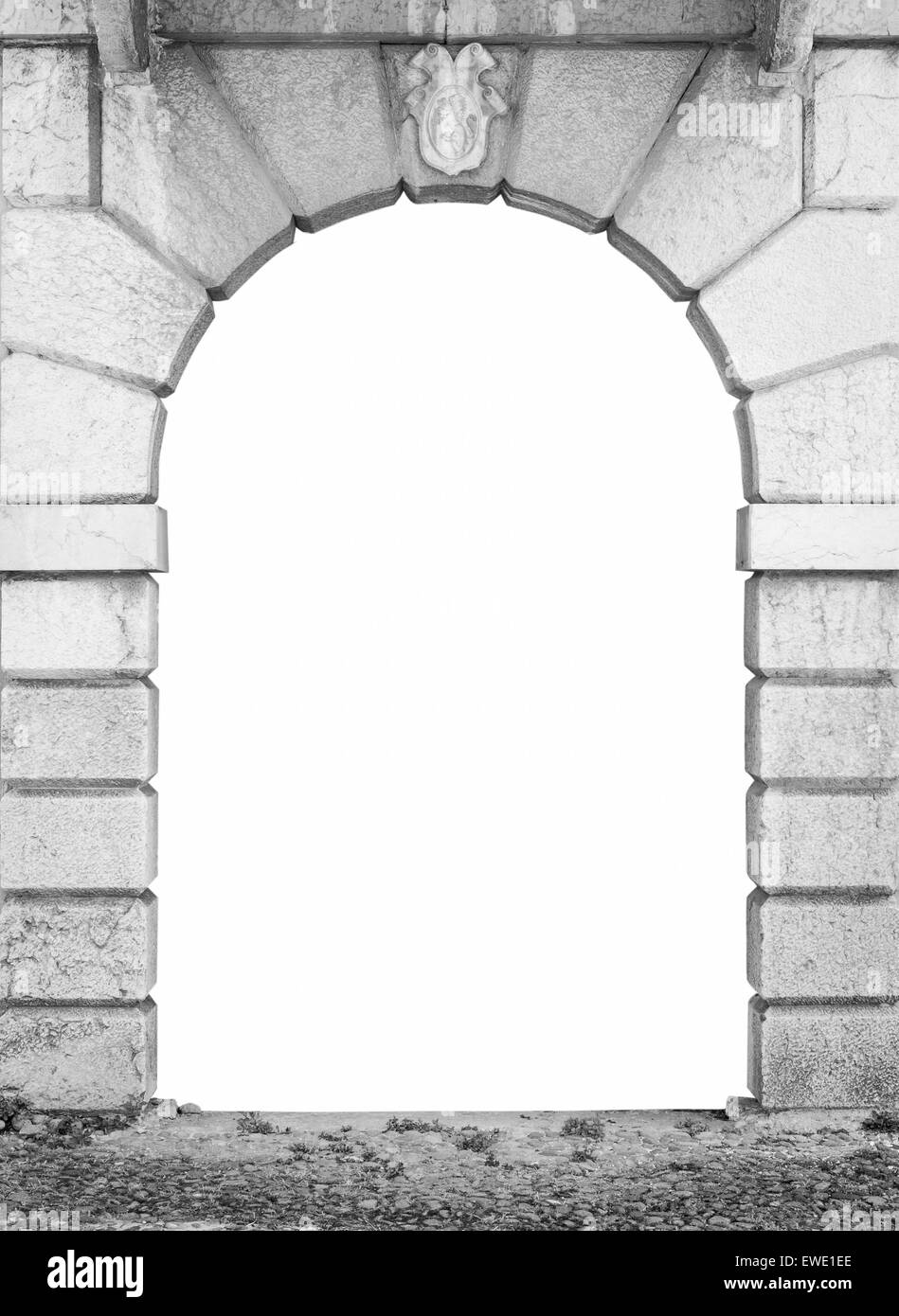 Arch of white stone hi-res stock photography and images - Alamy