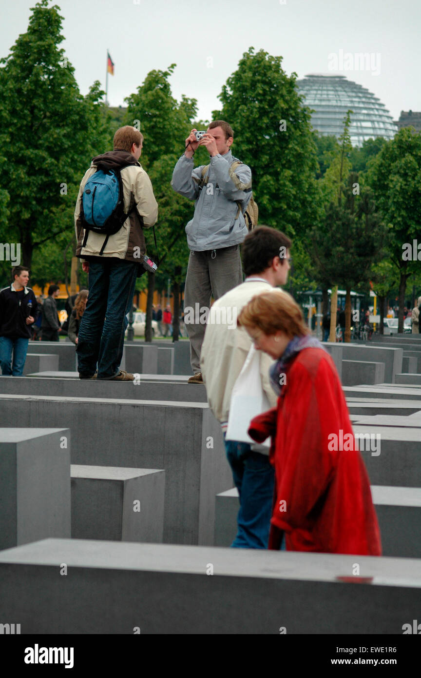 MAY 12, 2005 - BERLIN: the Holocaust Memorial on the day of its ...