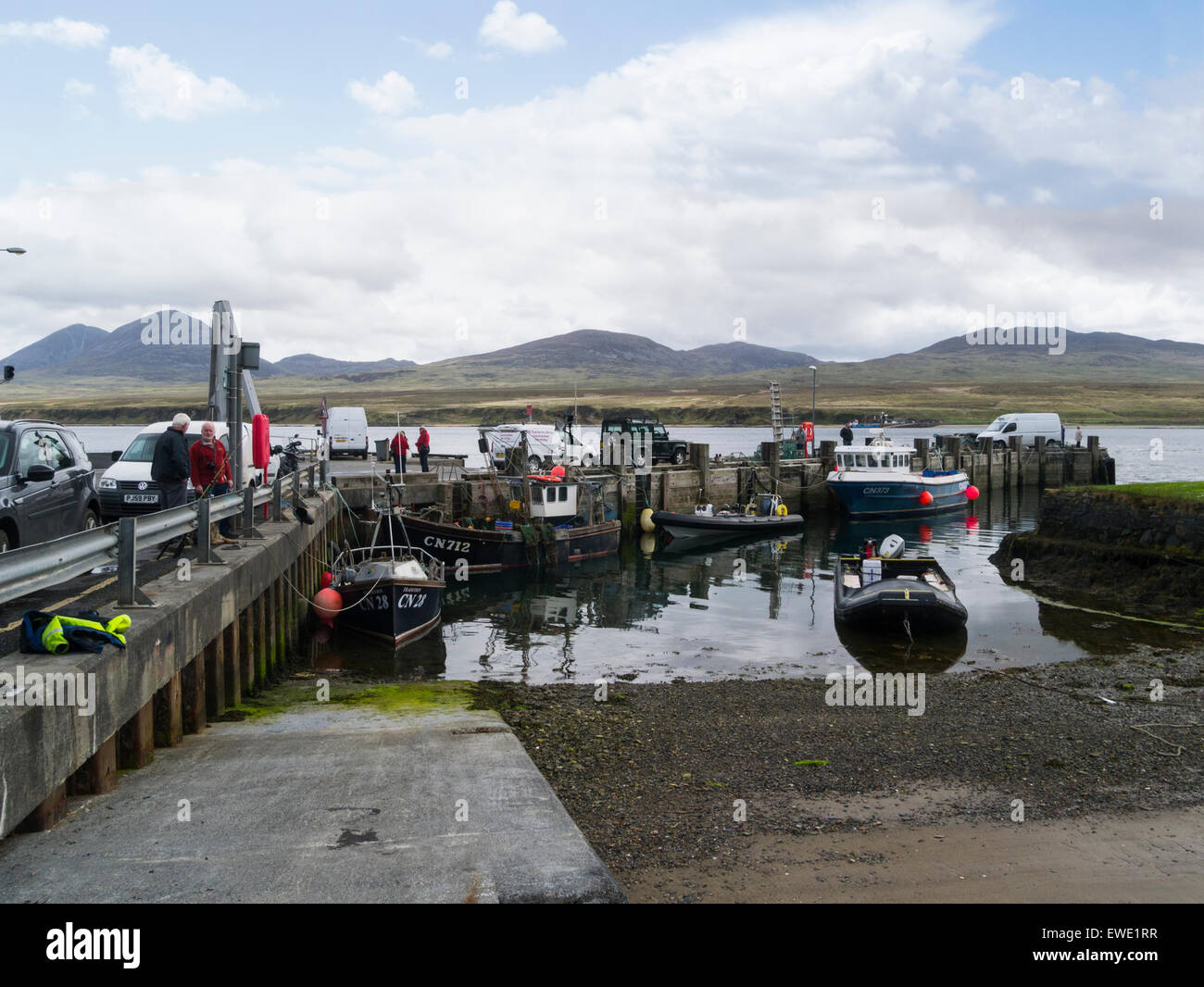 Jura inner hebrides boats hi-res stock photography and images - Alamy