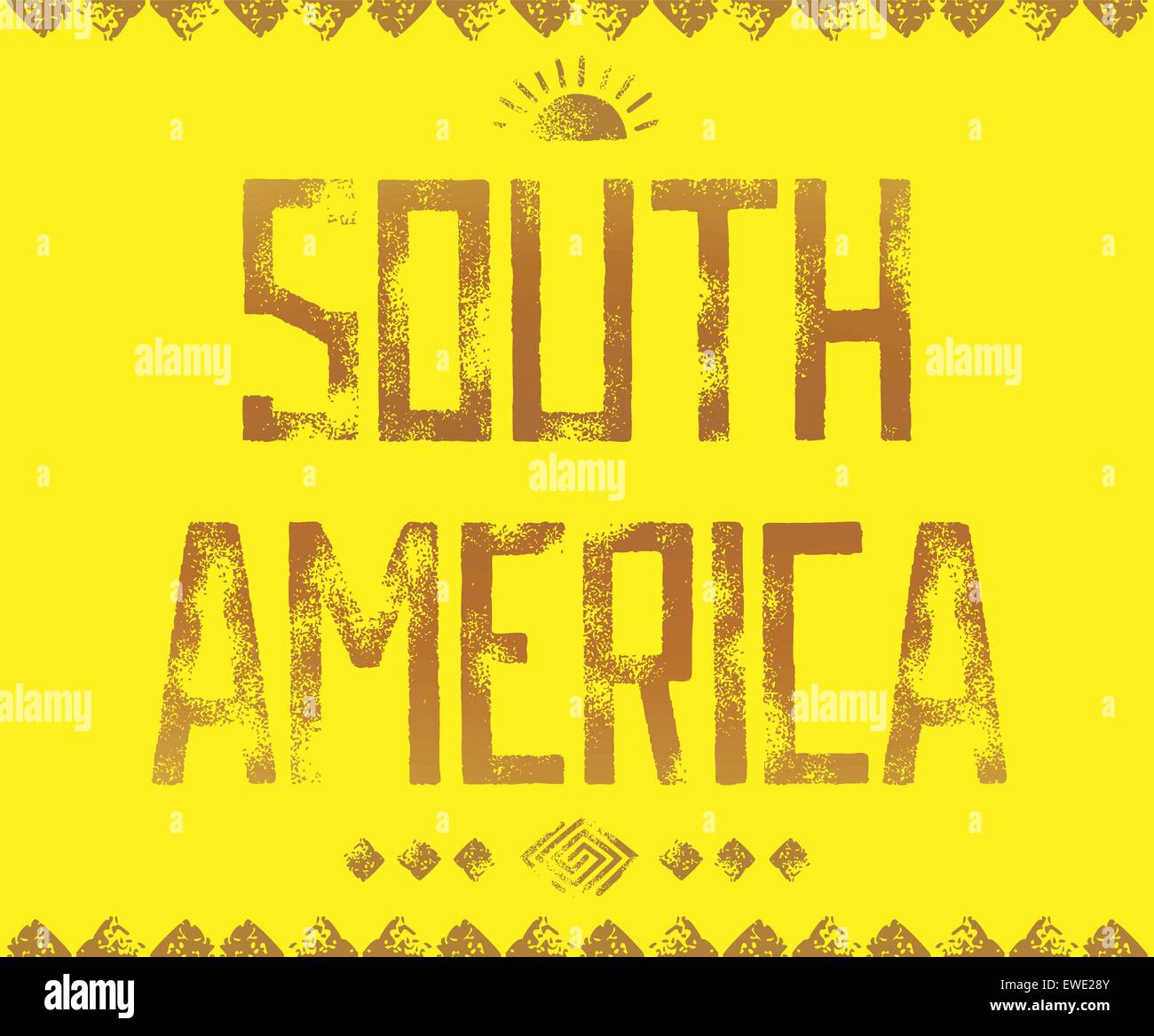 South american vector patterns hi-res stock photography and images - Alamy