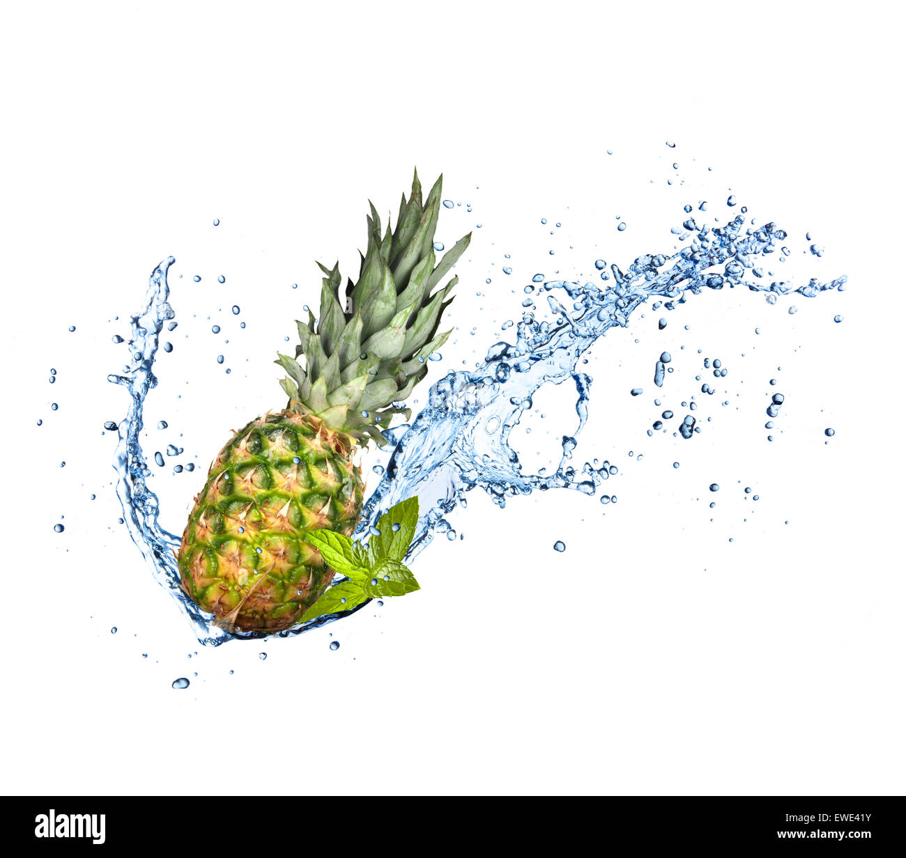 Pineapple splash hi-res stock photography and images - Alamy