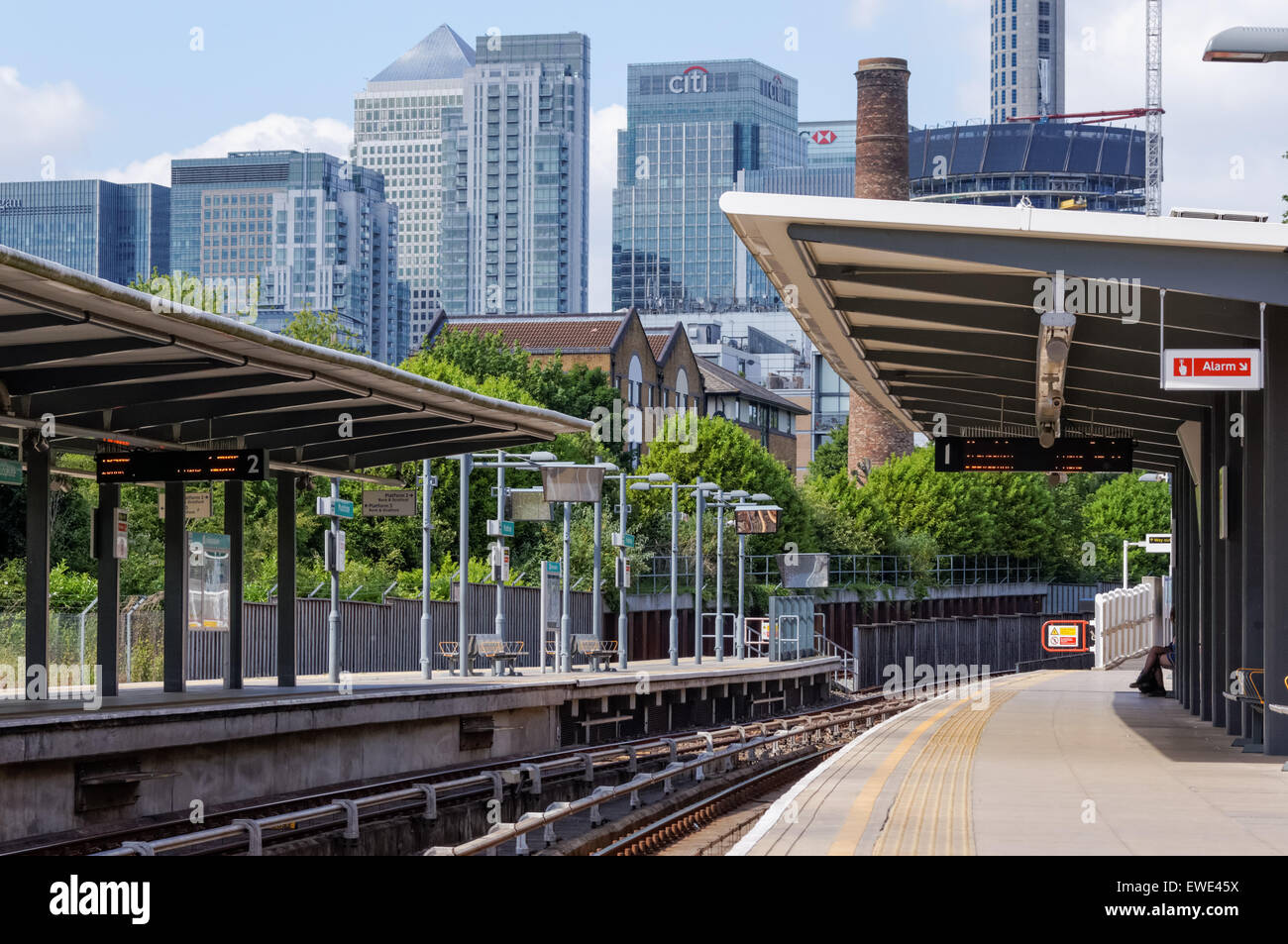 Mudchute DLR station London England United Kingdom UK Stock Photo - Alamy