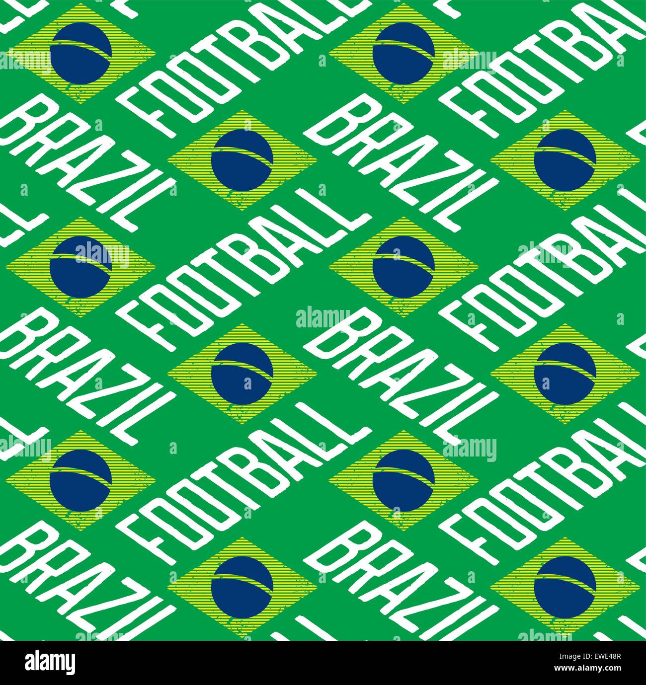 Brazil football vintage poster hi-res stock photography and images - Alamy