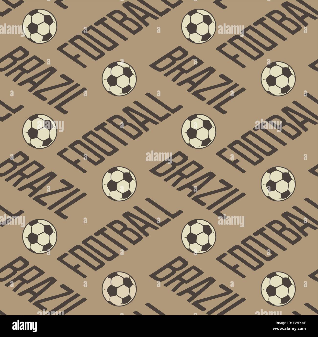 Brazil football vintage poster hi-res stock photography and images - Alamy